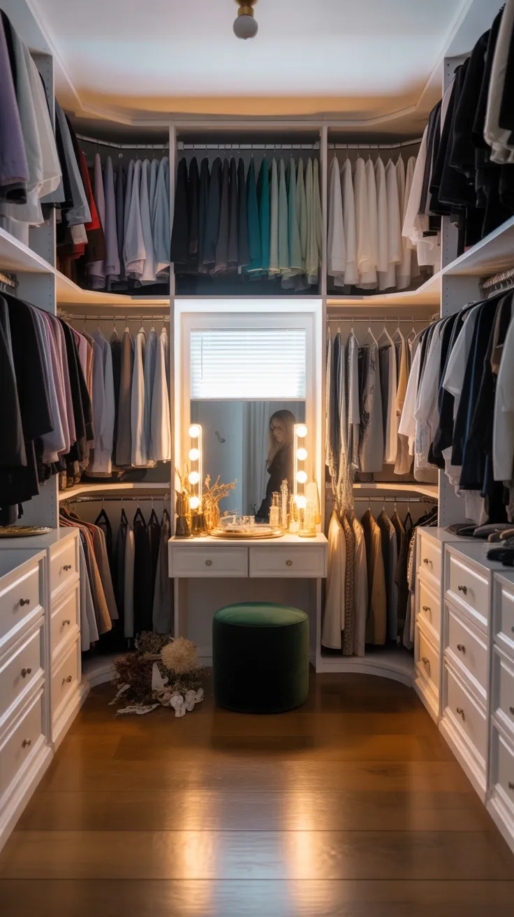 20+ Apartment Walk-In Closet Decor Ideas to Maximize Space & Style