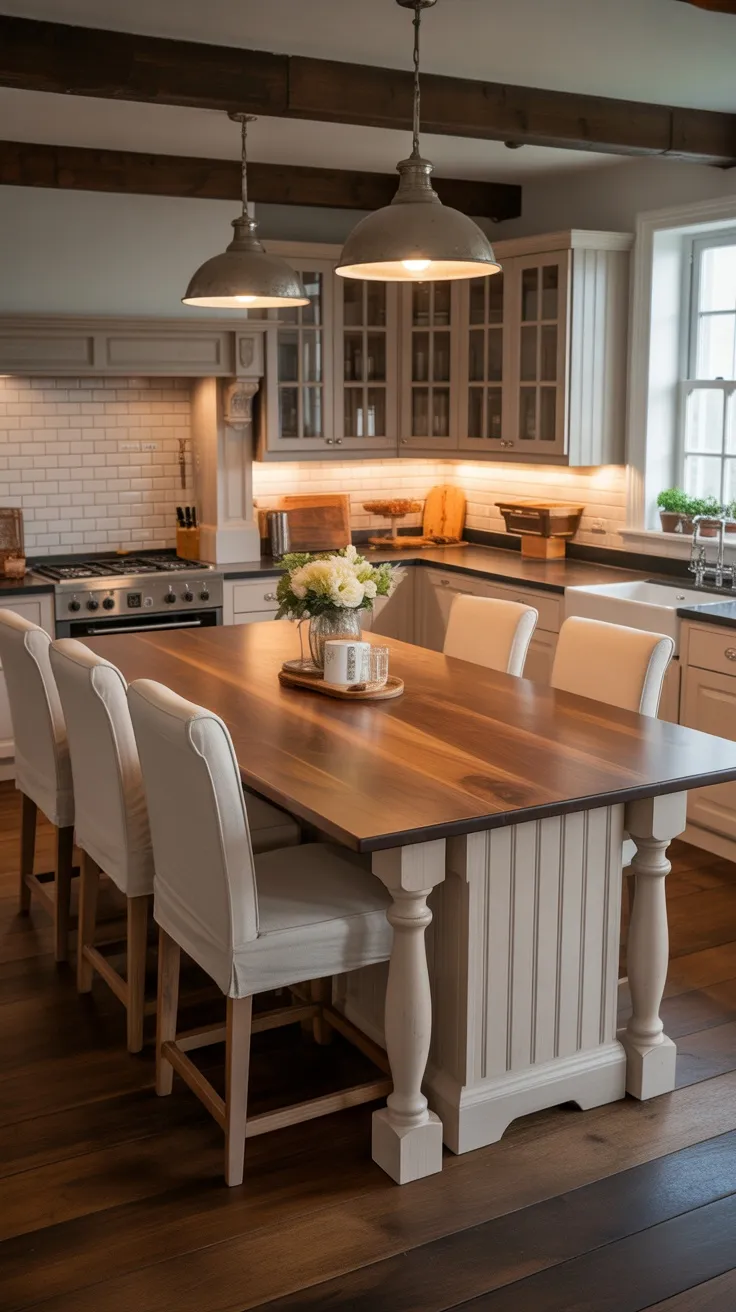 20+ Kitchen Island Table & Decor Ideas That Instantly Transform Your Space