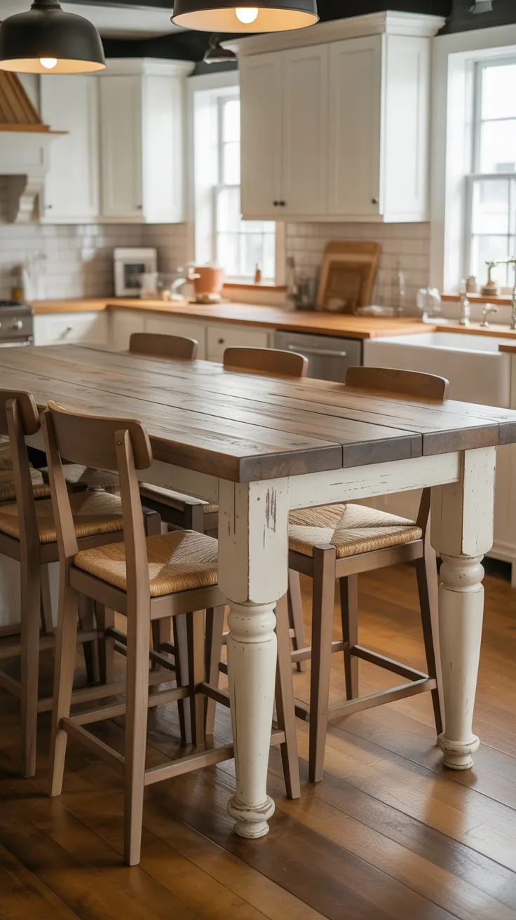 20+ Kitchen Island Table & Decor Ideas That Instantly Transform Your Space